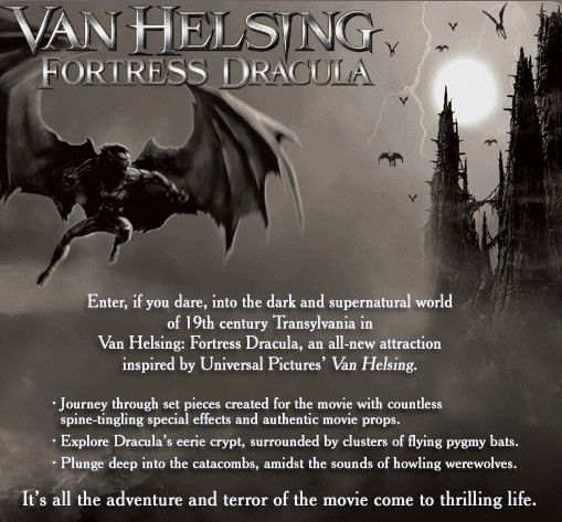 Castle Dracula Van Helsing