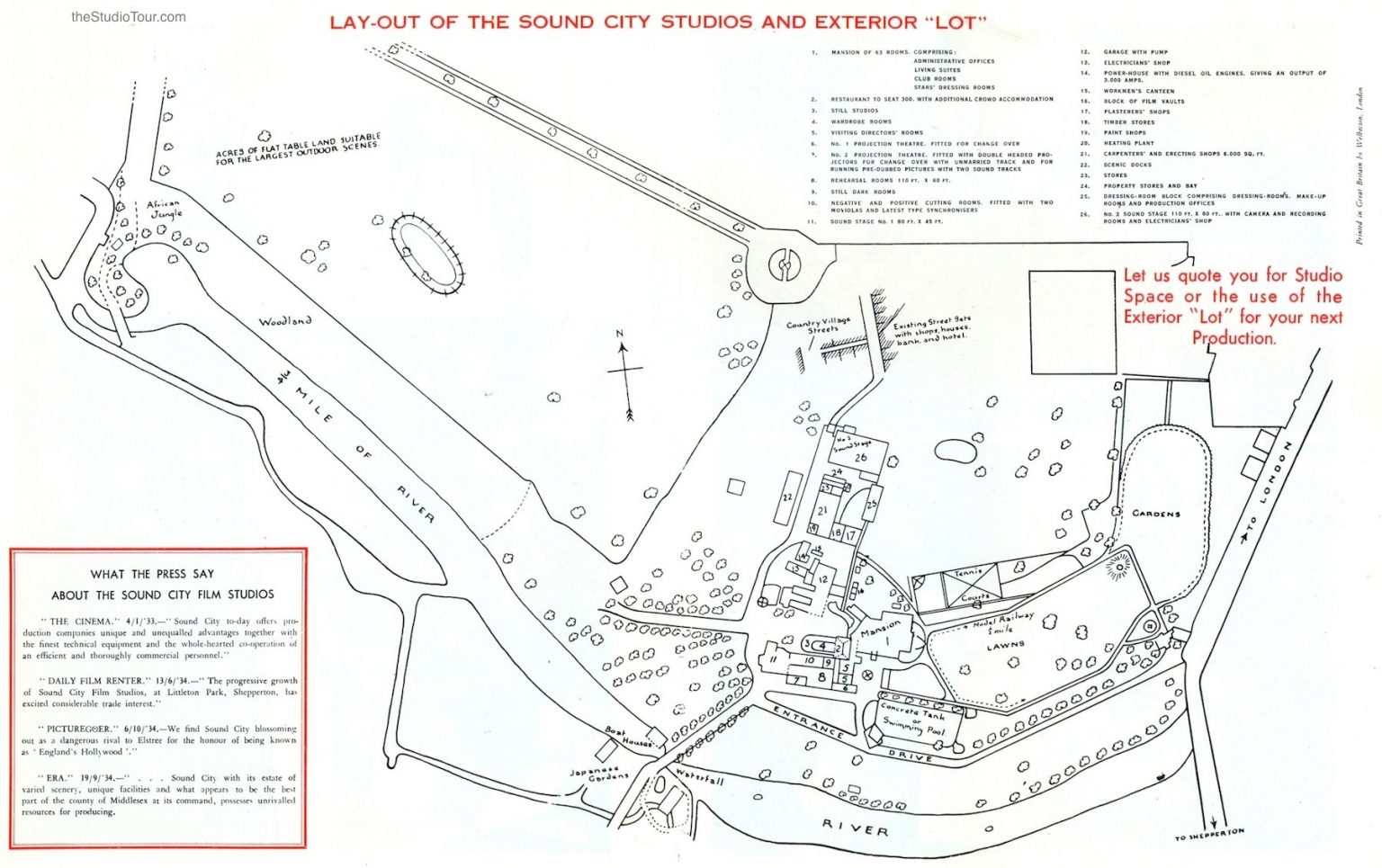 Shepperton Studios - theStudioTour.com